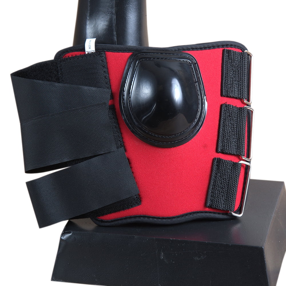Medium Hilason Horse Tack Back Leg Protective Knee Cap Black - Walmart.com