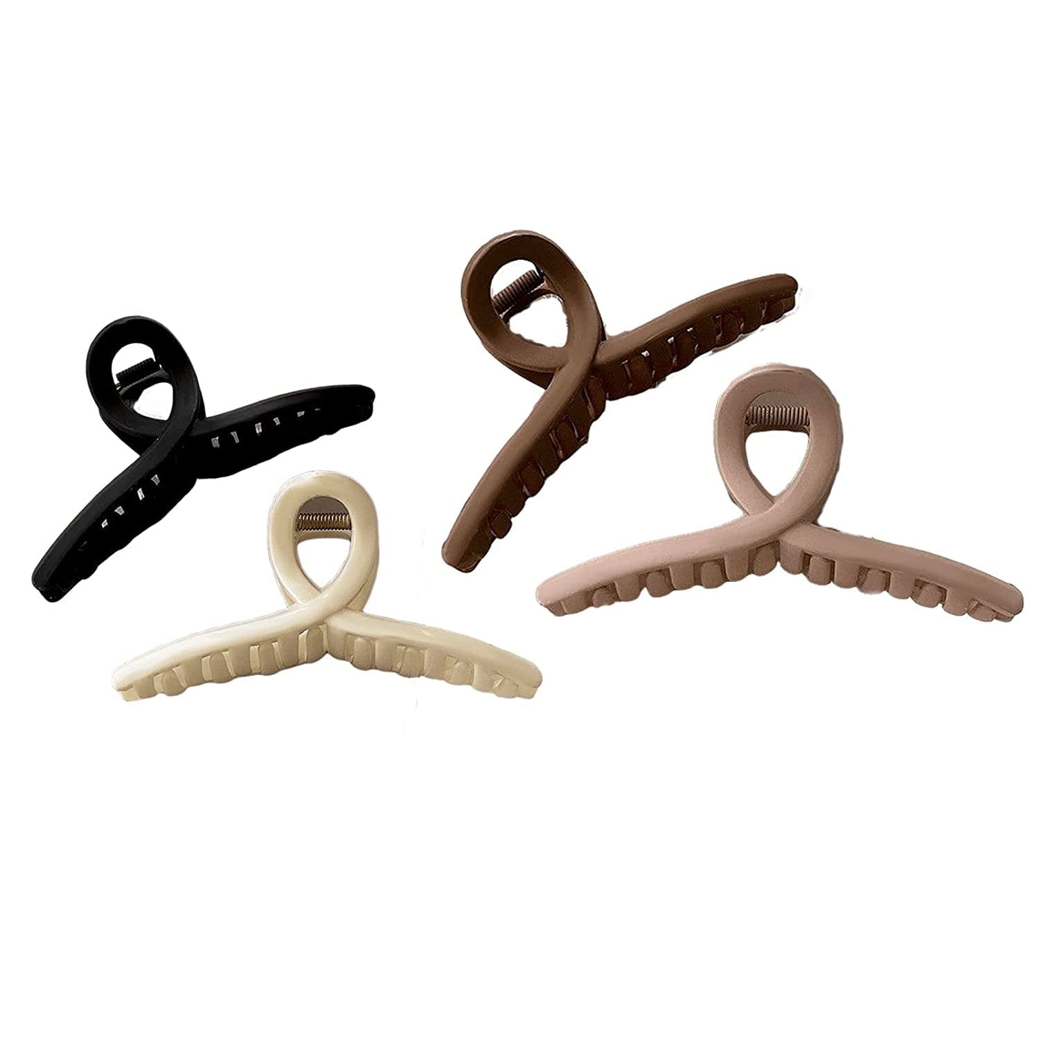 Medium Large Claw Clips Big Hair Clip For Thick & Thin Hair, Girls ...