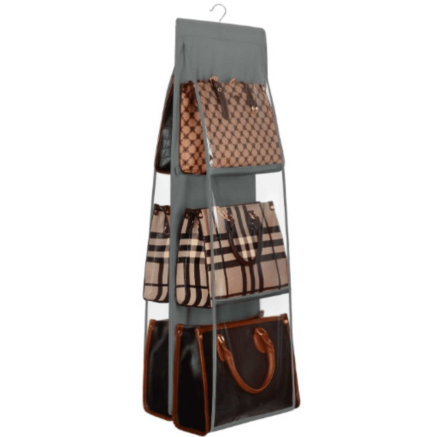 Medium and Large Handbag Hanging Purse Organizer for Closet, Handbag ...
