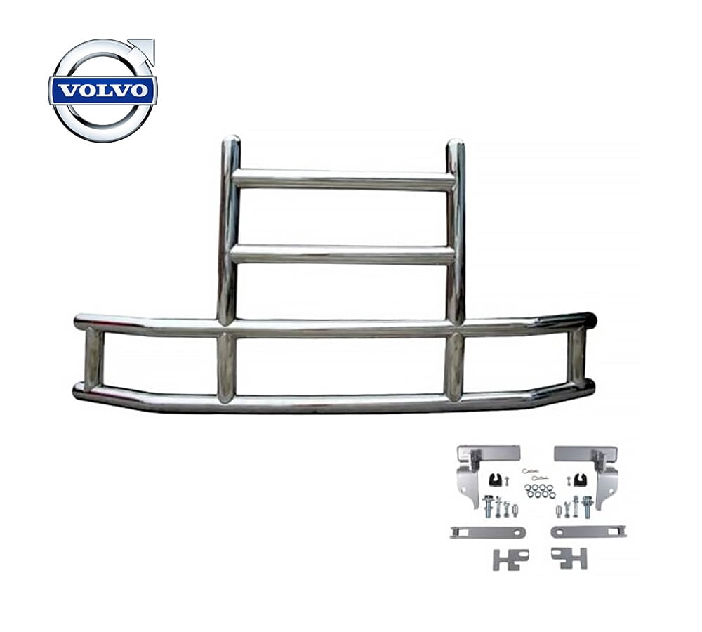 Medium Model Deer Grille Guard Compatible for VOLVO VNL (2018-2022 ...