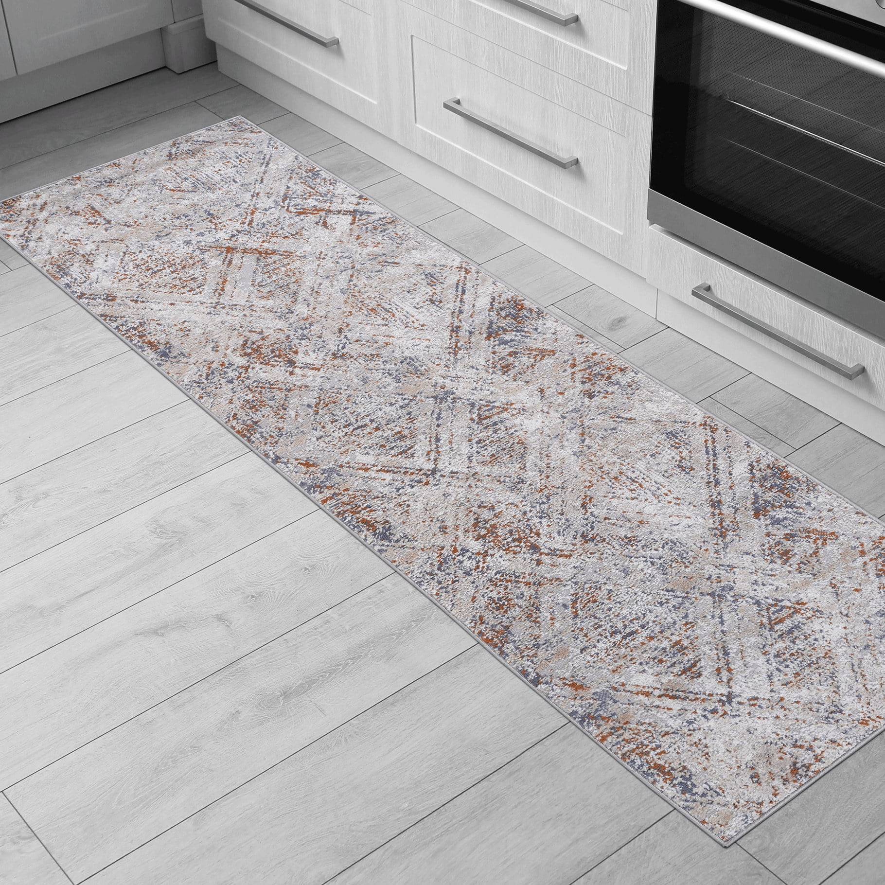 Medium Pile Beige Rug - No Shedding & Easy Maintenance - Study, Home ...