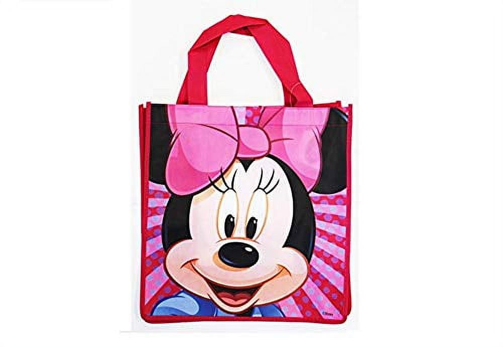 Disney's Medium Pink Minnie Mouse Travel Tote Bag - Recyclable Shopping ...