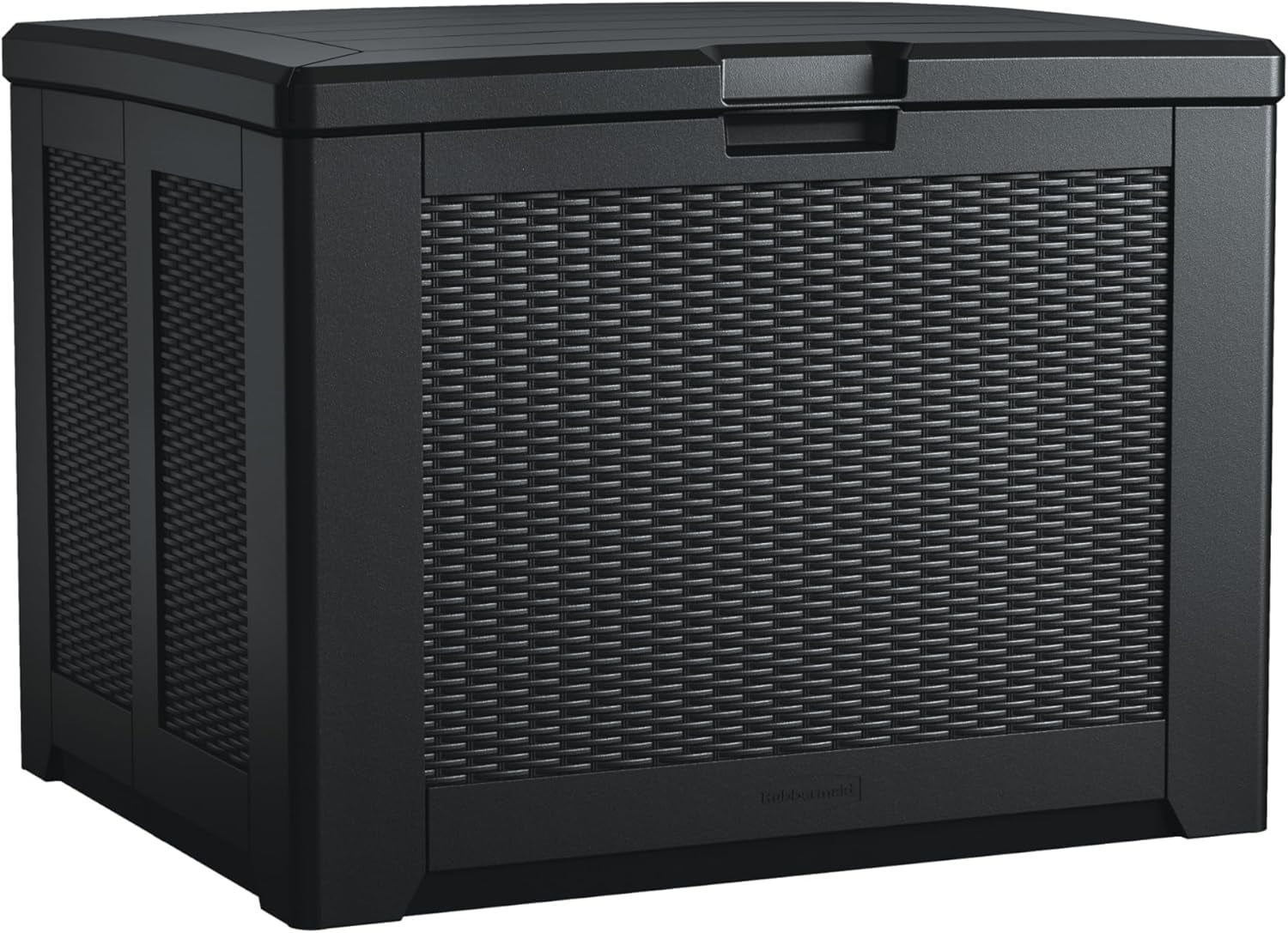 Medium Resin Outdoor Storage Deck Box (74 Gal), Weather Resistant ...