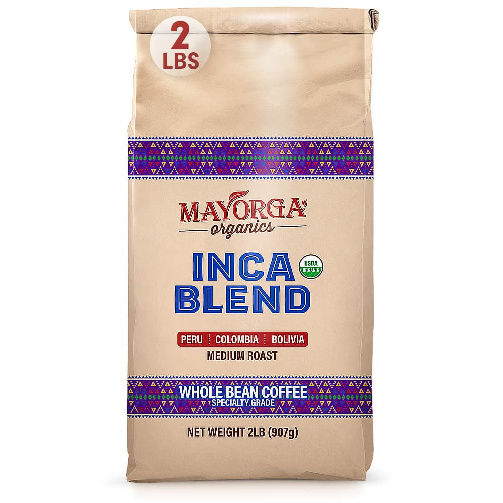 Medium Roast Coffee, 2 lb bag - Inca Blend Coffee Roast - Rich ...