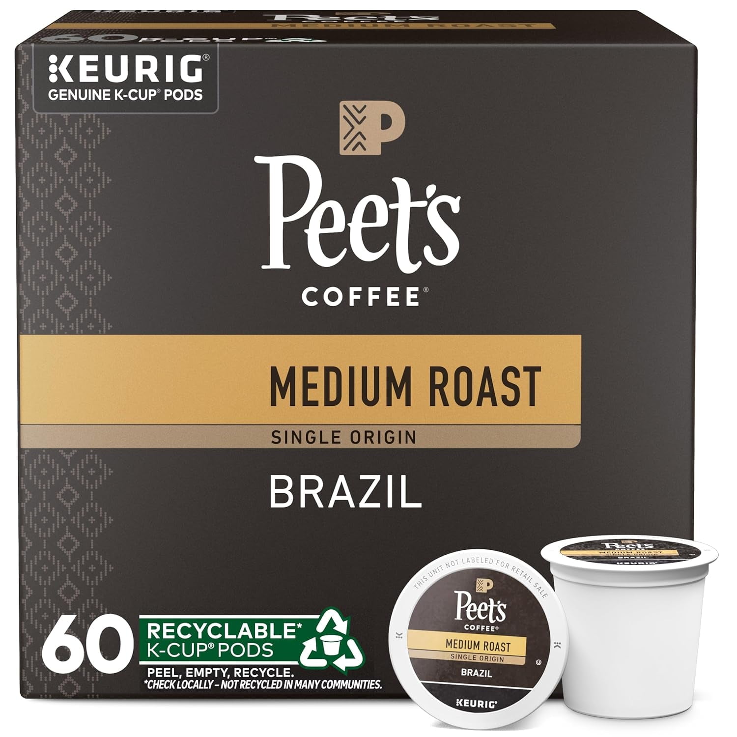 , Medium Roast Keurig K-Cup Pods - Big Bang 60 Count (6 Boxes of 10 K ...