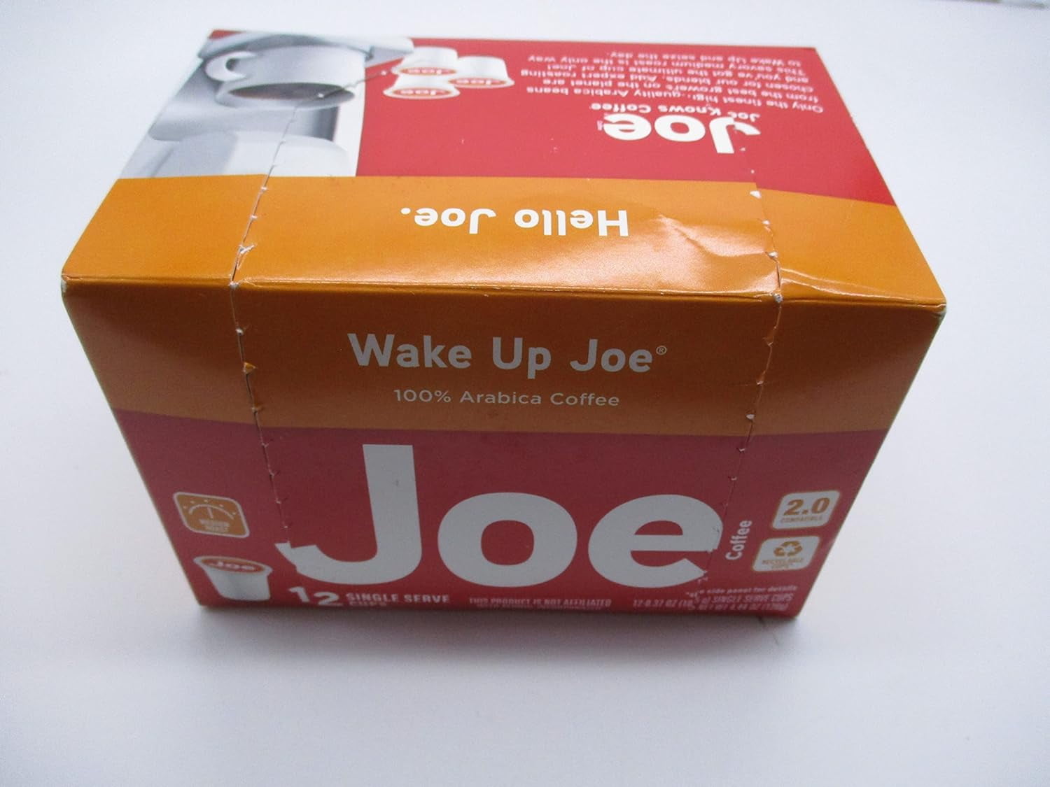 Medium Roast Single Serve Coffee Pods - Wake Up Joe - Package of 12 Pods - Joe Knows Coffee ...