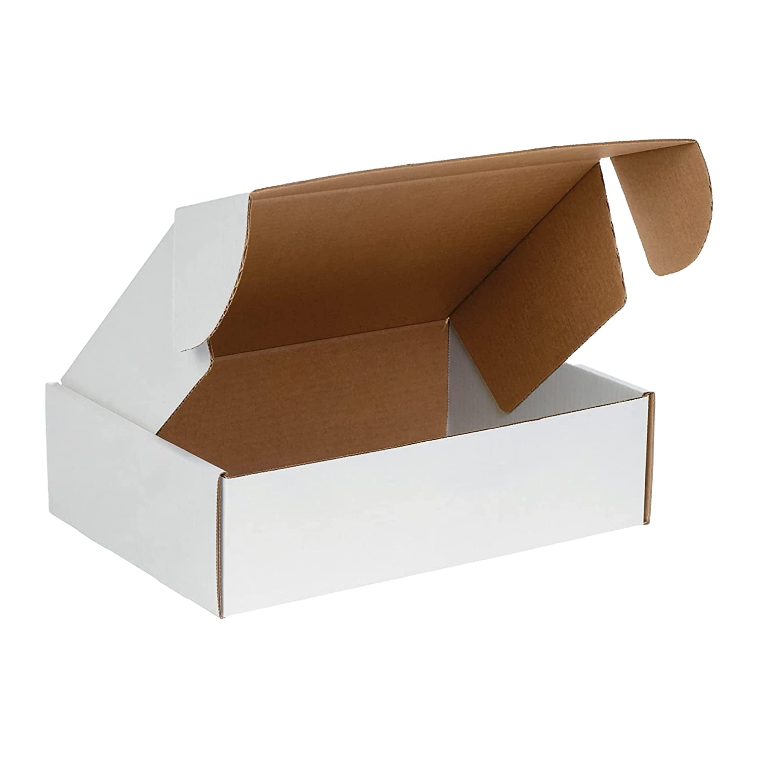 Medium Shipping Boxes 12"L x 12"W x 3"H, 50-Pack | Foldable Corrugated ...