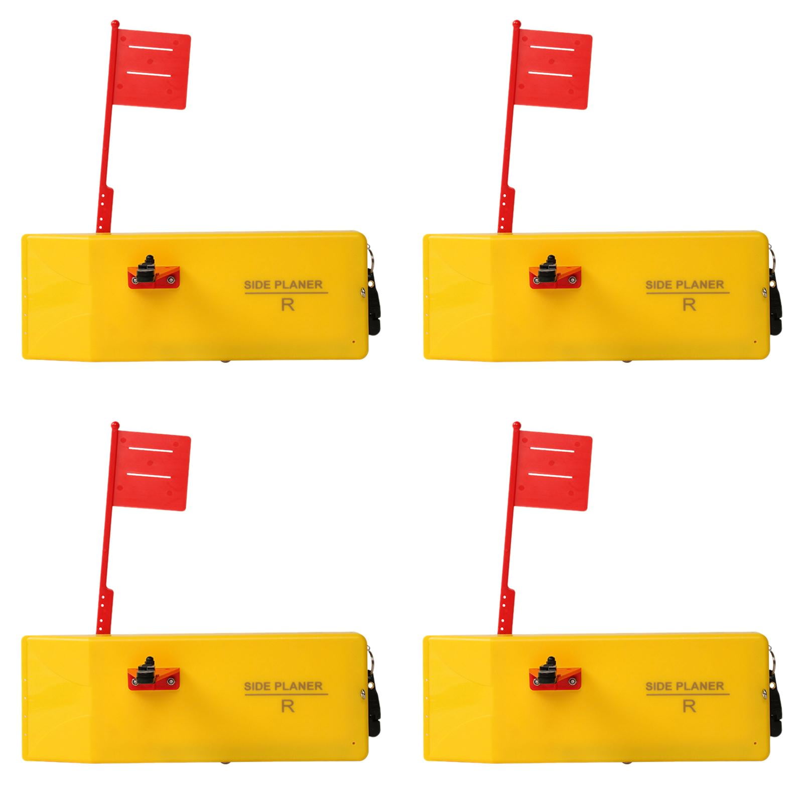 Medium Side Planer Boards for Fishing - Quick Grip Snap Release Trolling Boards with Adjustable ...