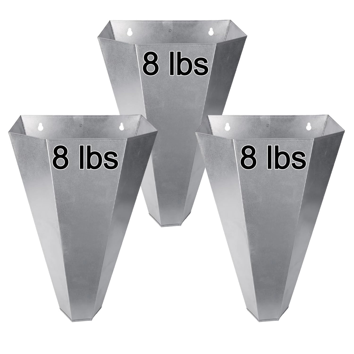 Medium Size Chicken Restraining Cone 8lbs Galvanized Steel Poultry ...