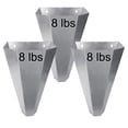 Medium Size Chicken Restraining Cone 8lbs Galvanized Steel Poultry ...