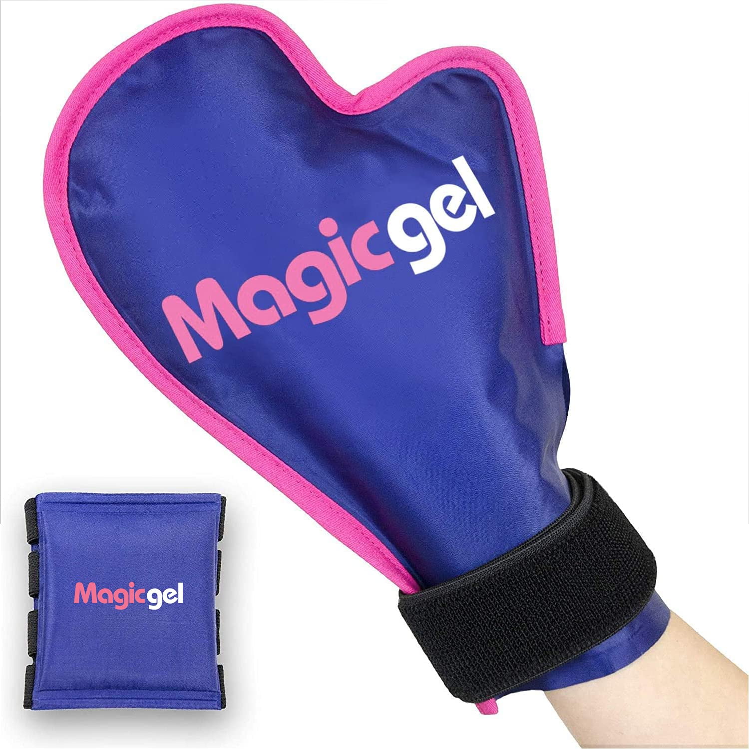 Magic Gel Ice Pack for Hands - Medium Size Hot or Cold Glove - Reusable ...