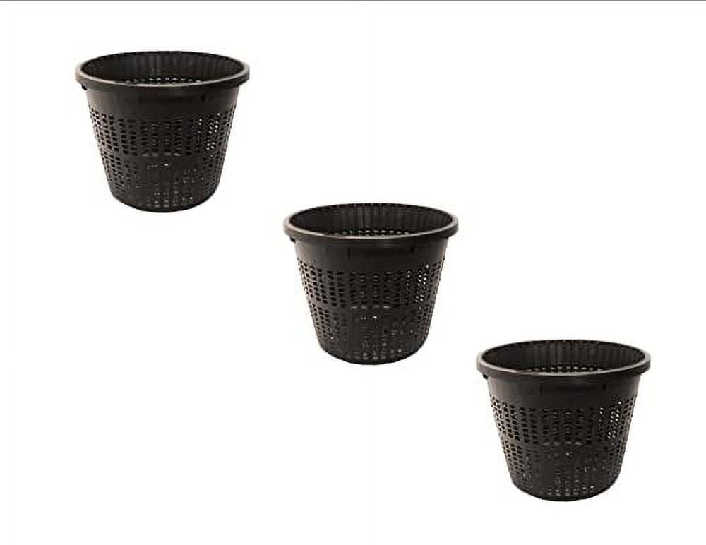 Medium Sized Plastic Mesh Aquatic Pond Planting Baskets Combo Pack ...