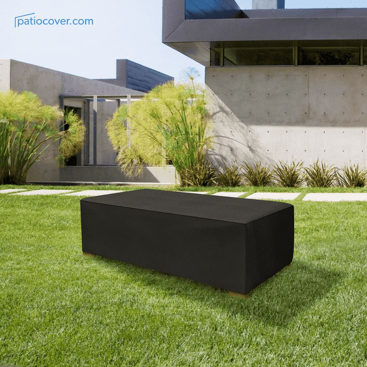 Medium Slim Outdoor Ottoman or Coffee Table Cover - Outdoor Square ...