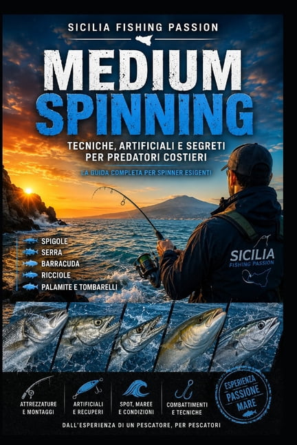 Medium Spinning: La guida completa alla pesca dei grandi predatori ...