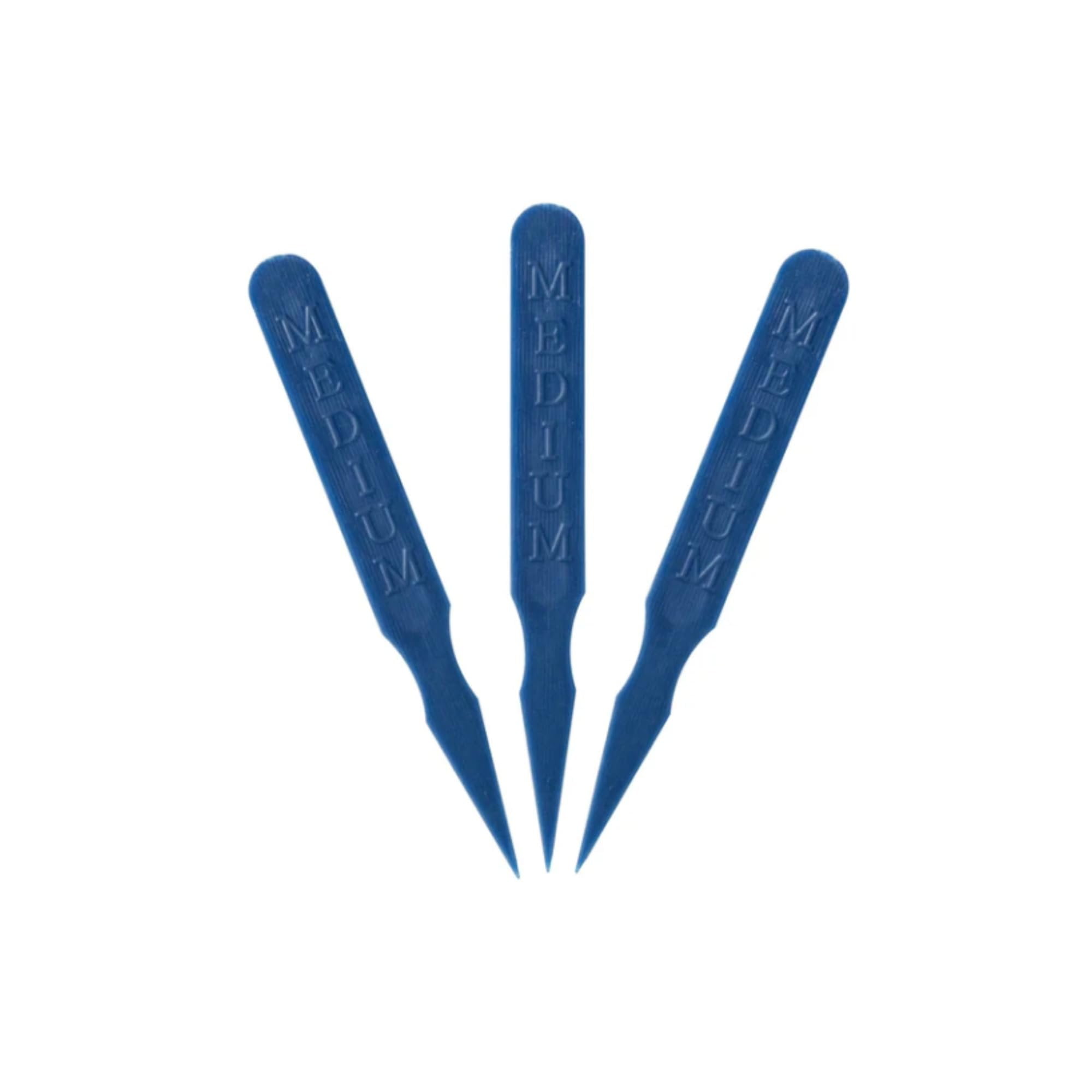 Medium Steak Marker-Blue, Package of 1000, Food Grade Plastic Color ...