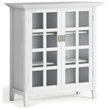 Sauder Craft Pro 8 Cubby Open Storage Cabinet with Hutch in White ...