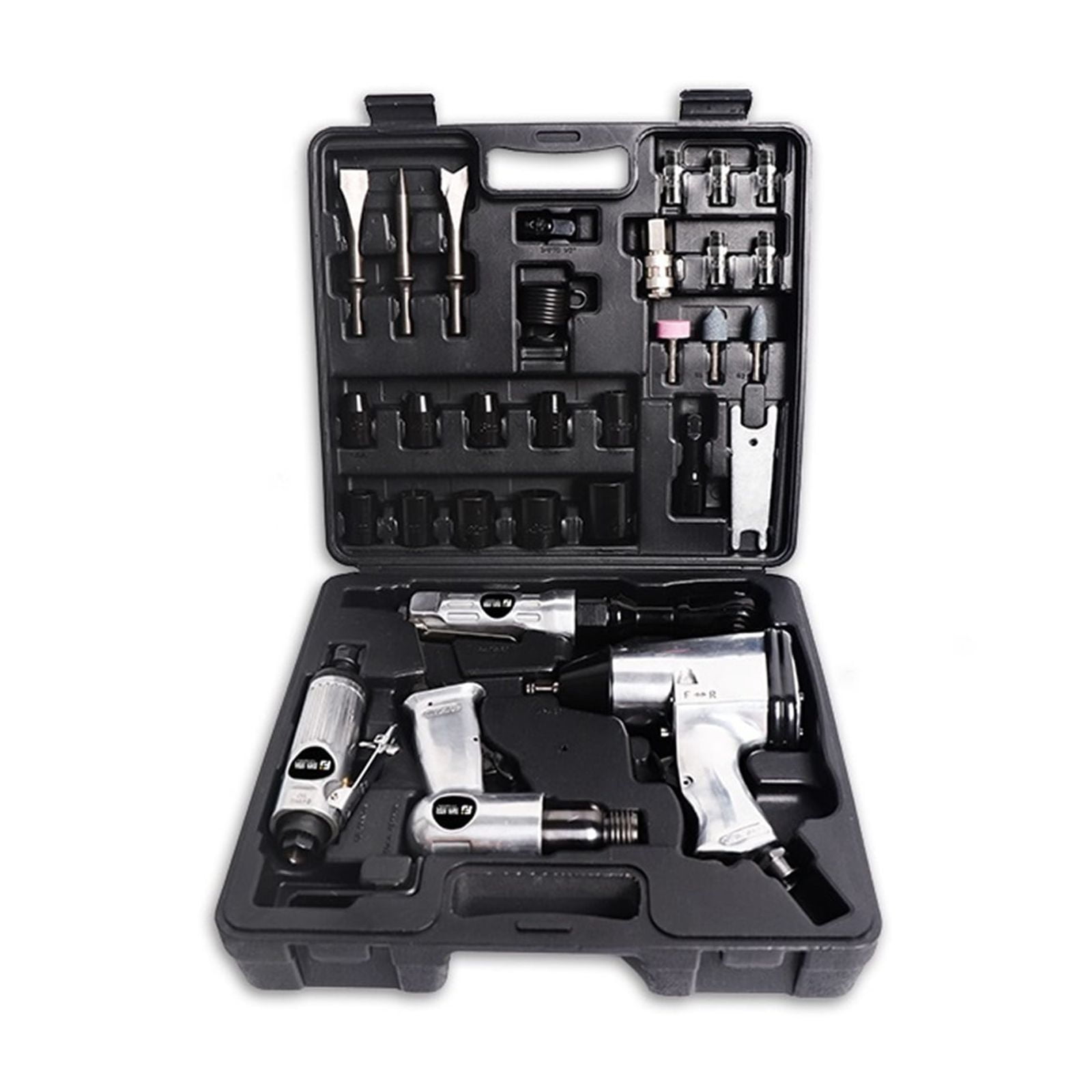Medium Stroke Air Hammer Kit 4pcs Pneumatic Tool Set, Air Shovel 340N.M ...