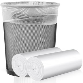PROcure 7-10 Gallon Clear Trash Bags, 100 Count, High Density, 8 ...