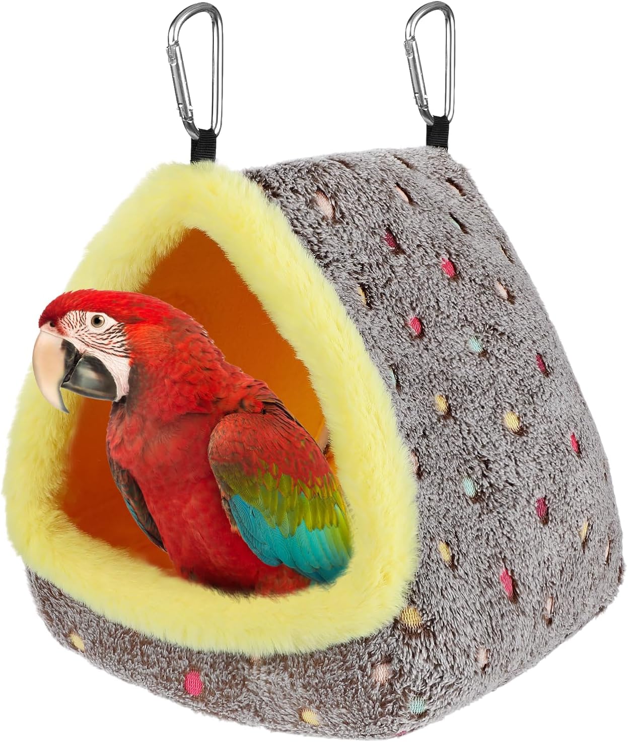 Medium Warm Bird Nest House - Cozy Bird Bed for Cage with Mat, Hanging ...
