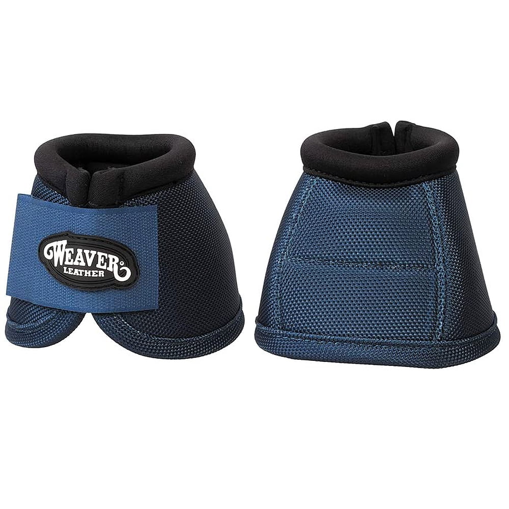 Medium Weaver Horse Bell Boots Ballistic No Turn 2 Pack Navy - Walmart.com