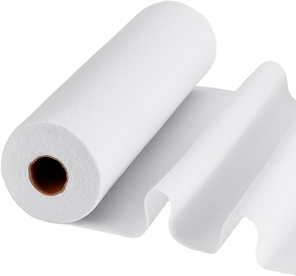 Medium Weight Fusible Interfacing 13.7" x 10Yd Iron-On Non-Spun White ...