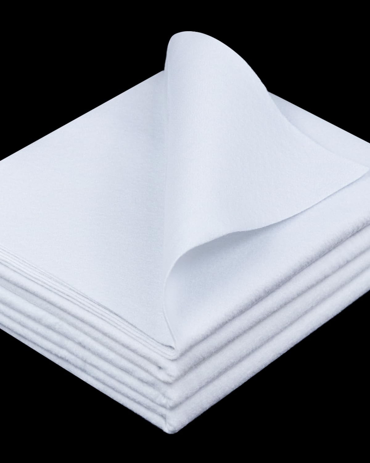 Medium Weight Iron-On Fusible Fleece Interfacing, One-Sided Adhesive ...