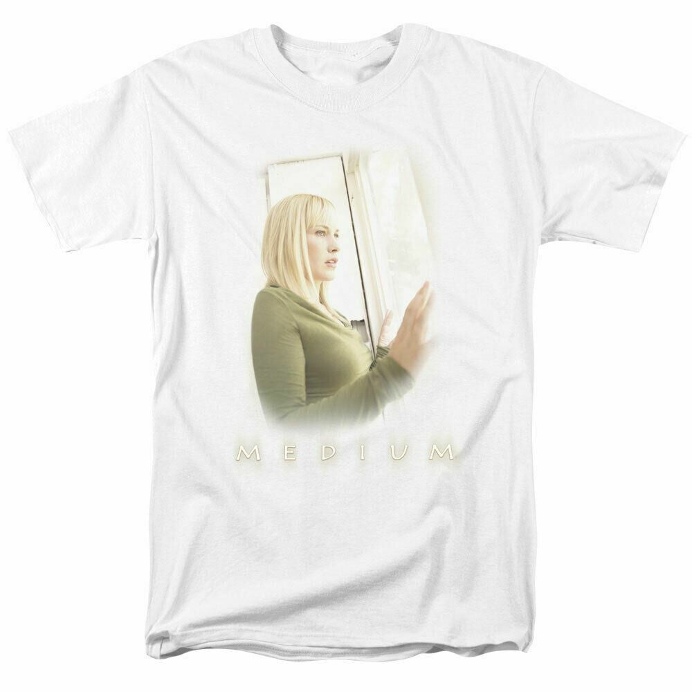 Medium White Light T Shirt Mens Allison Dubois Licensed Classic TV Show ...