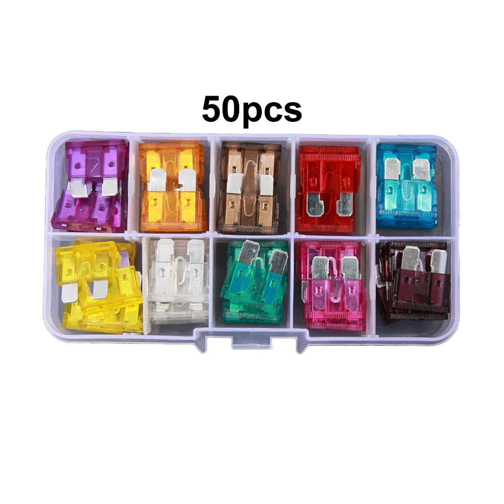 Medium blade type automobile fuse combination fuse set automobile with ...