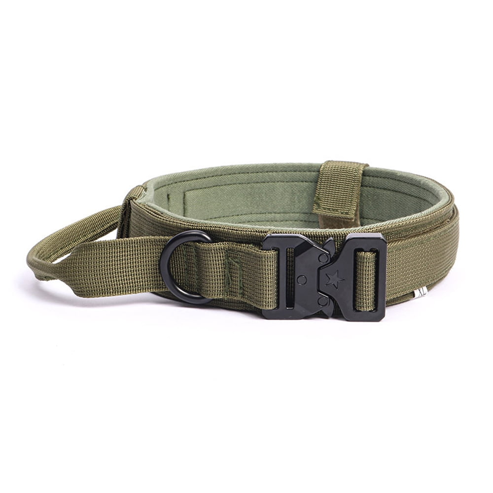Medium sized tactical dog collar, training collar with quick release ...
