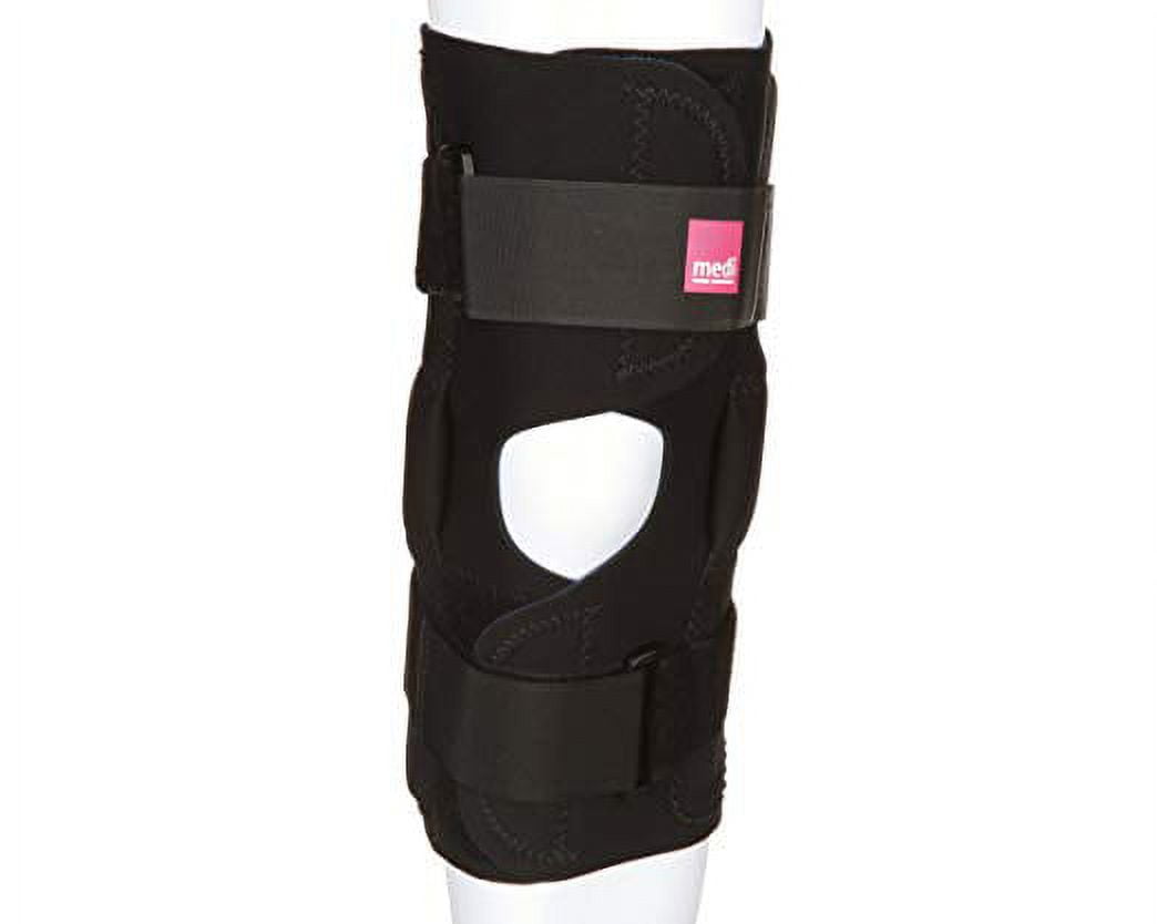 Mediven Hinged Neoprene Knee Brace (Black) Large - Walmart.com