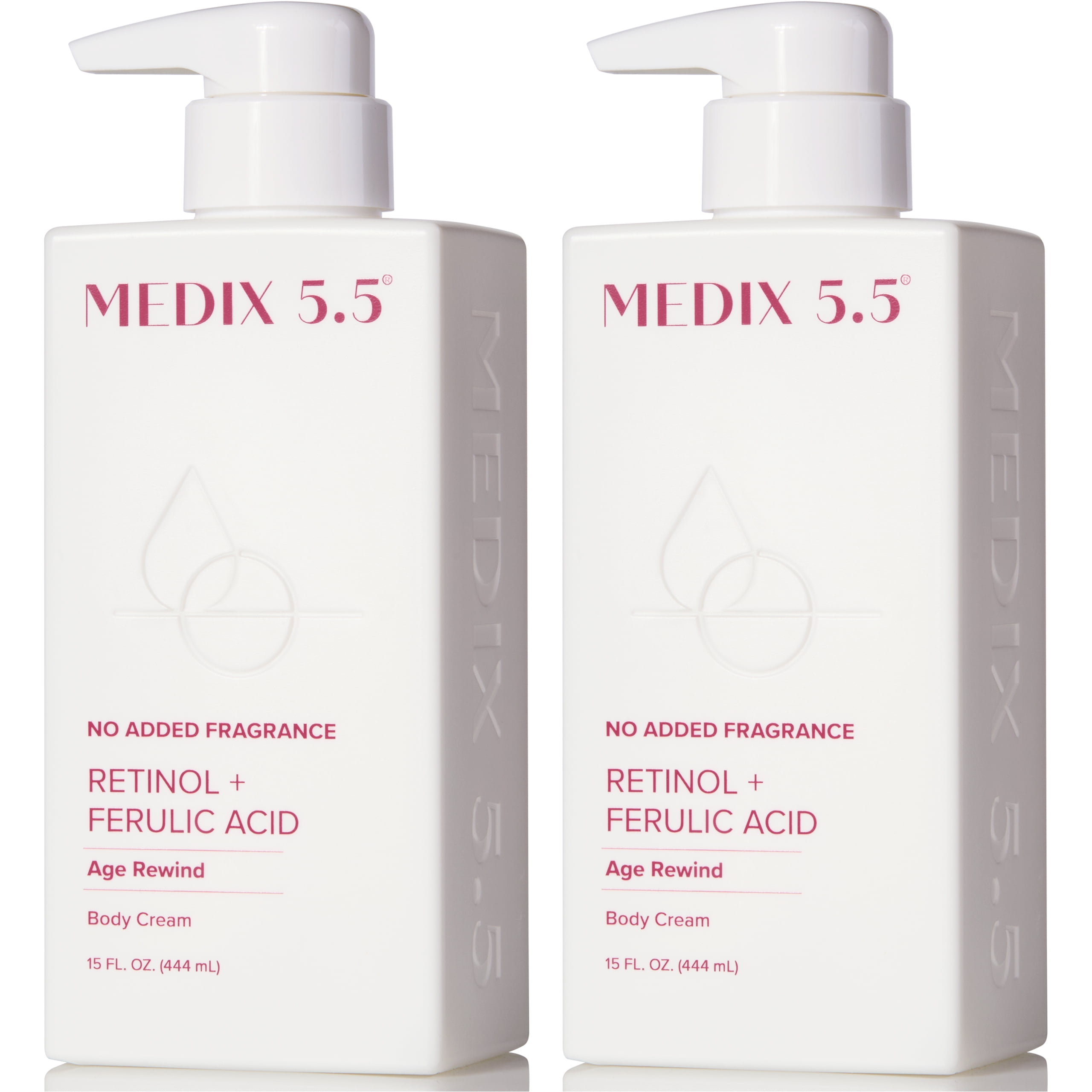 Medix 5.5 Fragrance Free Retinol Body Cream. Anti-Aging Cream for Wrinkle Reduction and Crepey ...