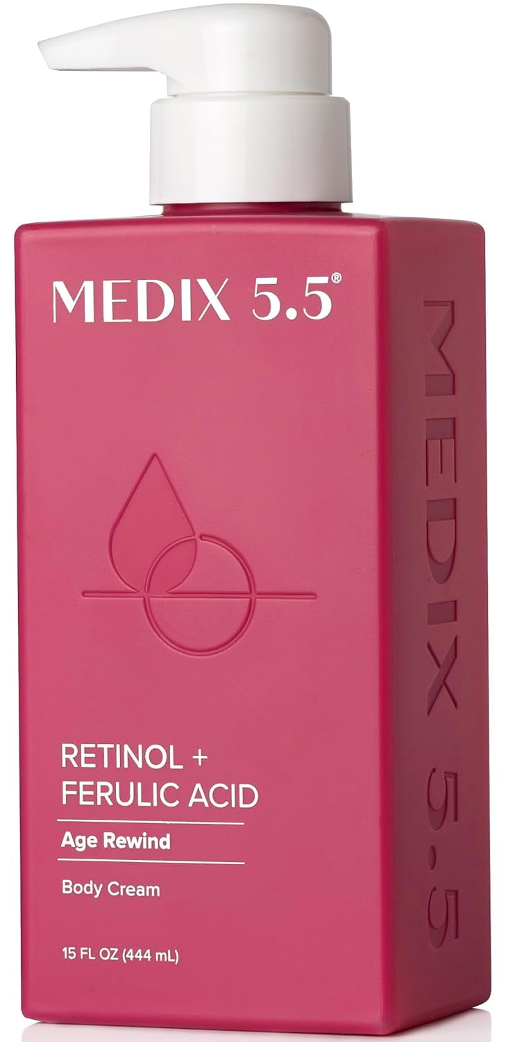 Medix 55 Retinol Cream with Ferulic Acid AntiSagging Treatment Targets ...