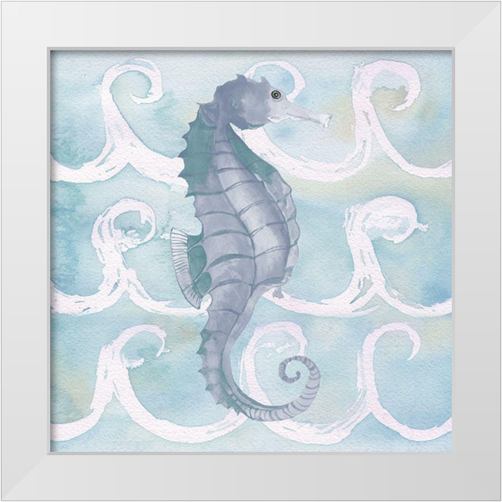 Medley, Elizabeth 12x12 White Modern Wood Framed Museum Art Print ...