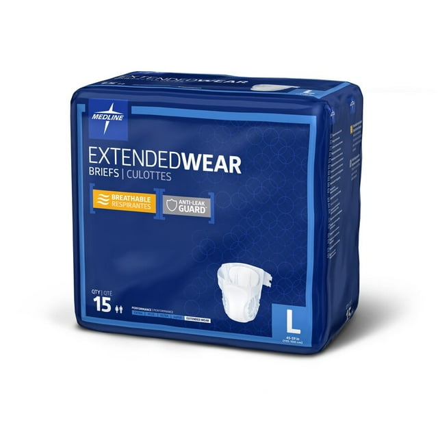 FitRight Extended Wear Overnight Adult Briefs with Tabs, Maximum ...