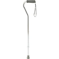 Drive Medical Foam Grip Offset Handle Walking Cane, Swirl HSA/FSA ...