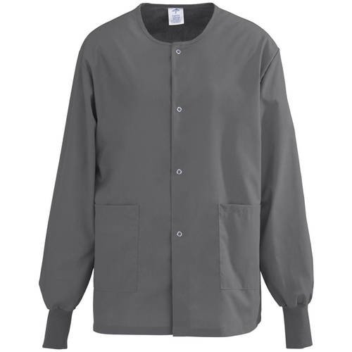 Medline AngelStat Unisex Snap-Front Warm-Up Scrub Jacket - Walmart.com