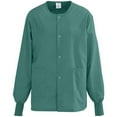 Medline AngelStat Unisex Snap-Front Warm-Up Scrub Jacket - Walmart.com