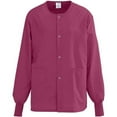 Medline AngelStat Unisex Snap-Front Warm-Up Scrub Jacket - Walmart.com