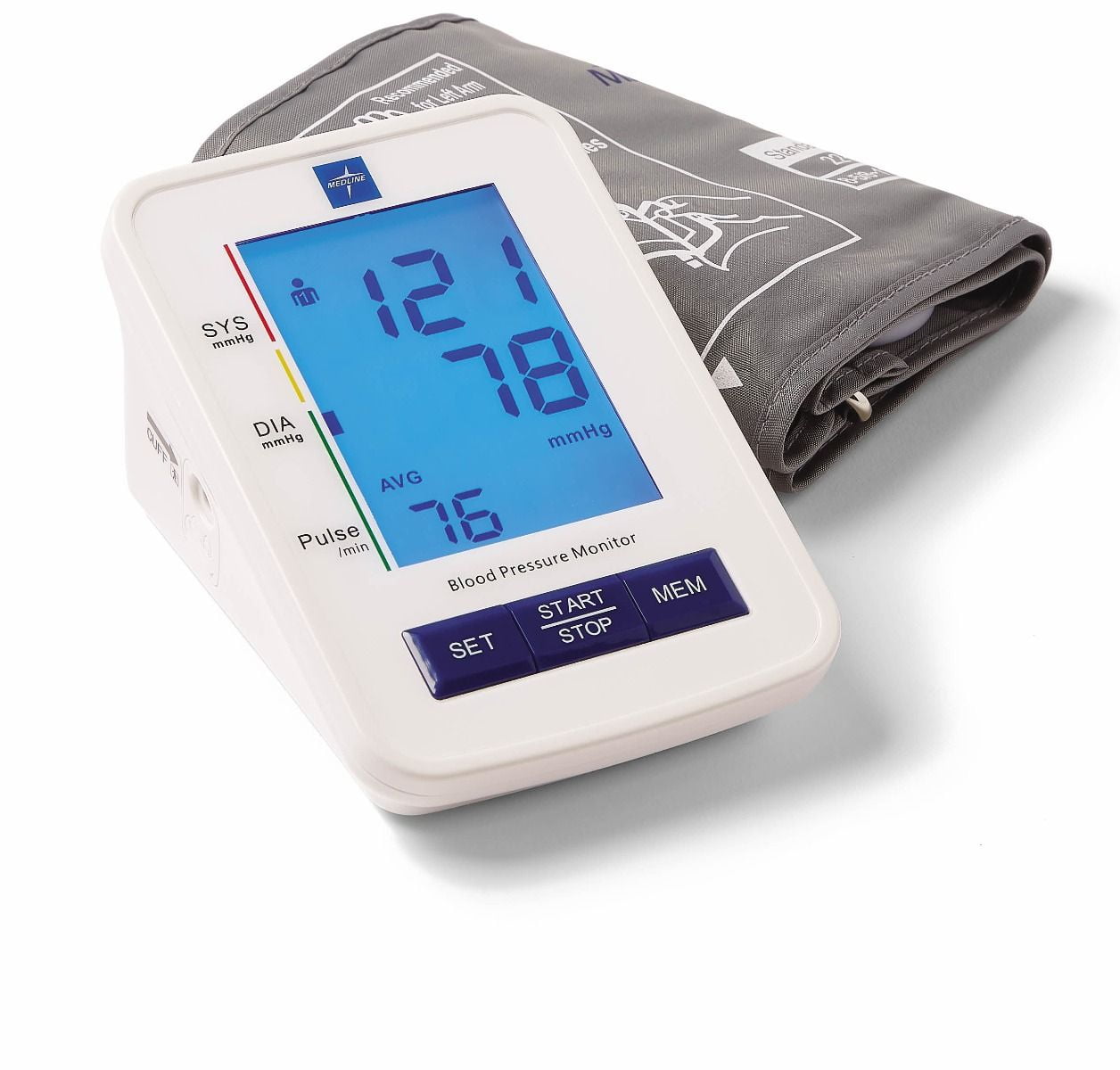 Medline Automatic Digital Blood Pressure Monitor with LED Display ...