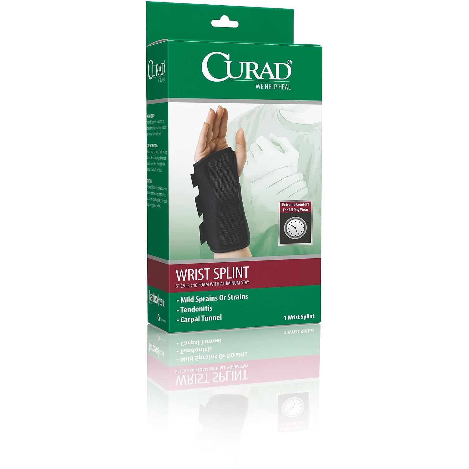 Medline Curad Left Wrist Splints Medium Each ORT19400LM - Walmart.com