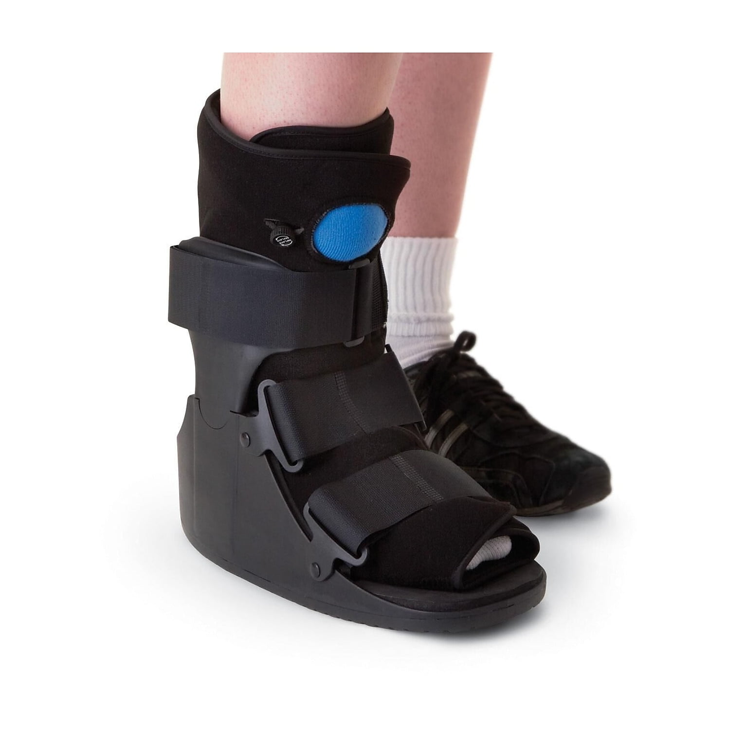 Medline Deluxe Pneumatic Ankle Walkers Small ORT28620S - Walmart.com
