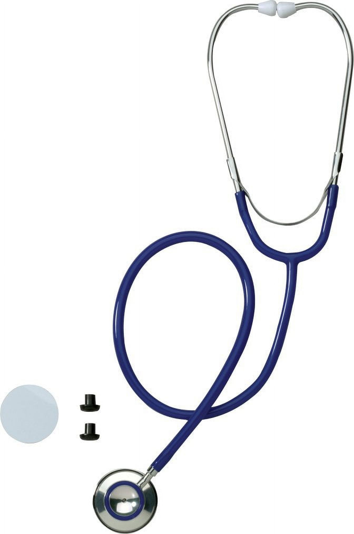 Medline DualHead Stethoscopes,Blue MDS926203 - Walmart.com