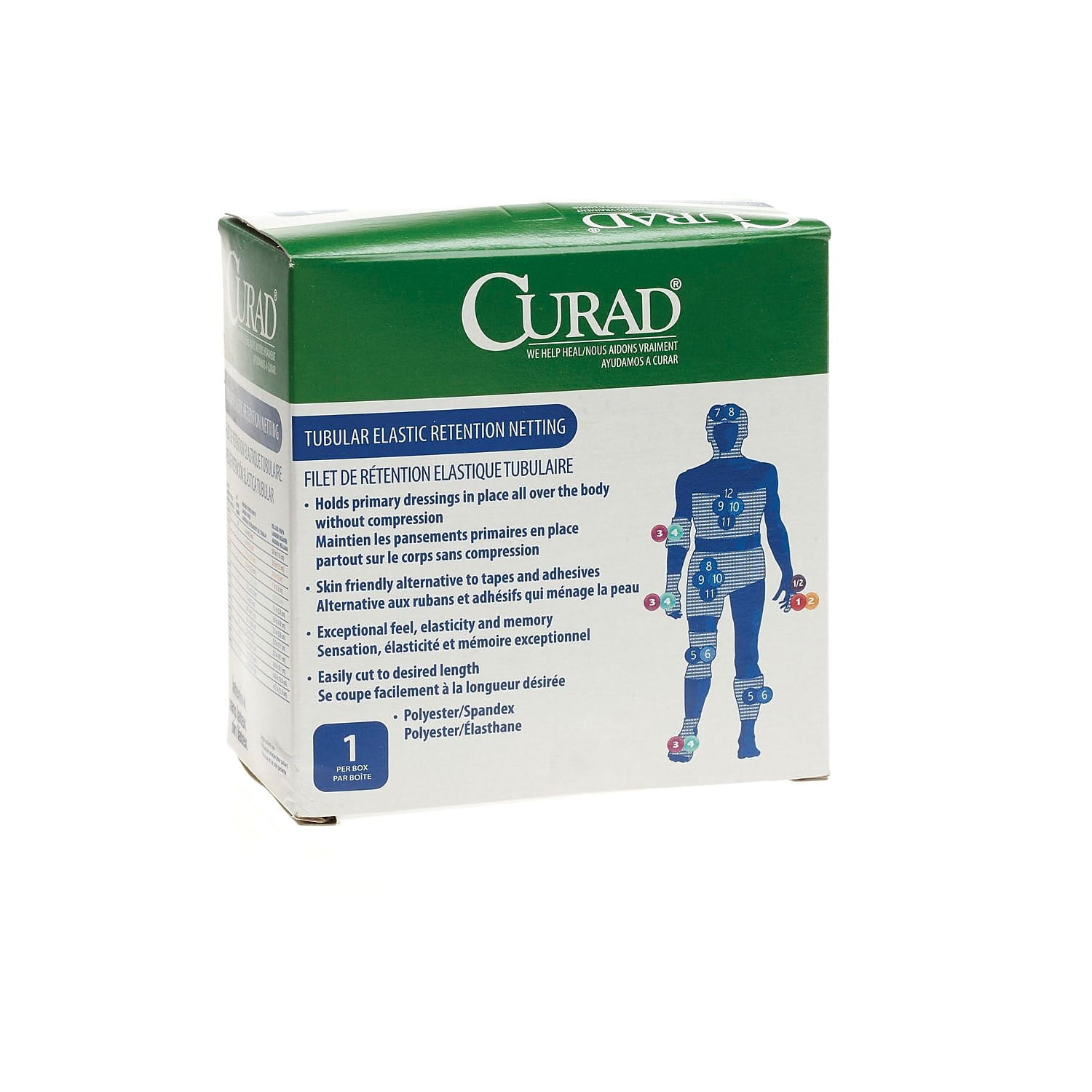 Medline Elastic Nets 4 Size 25 yds L x 11" W NONNET04 - Walmart.com