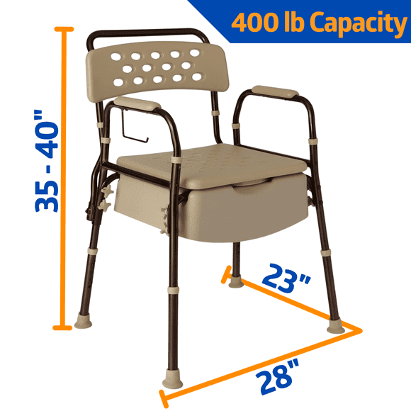 Bariatric Bedside Commode