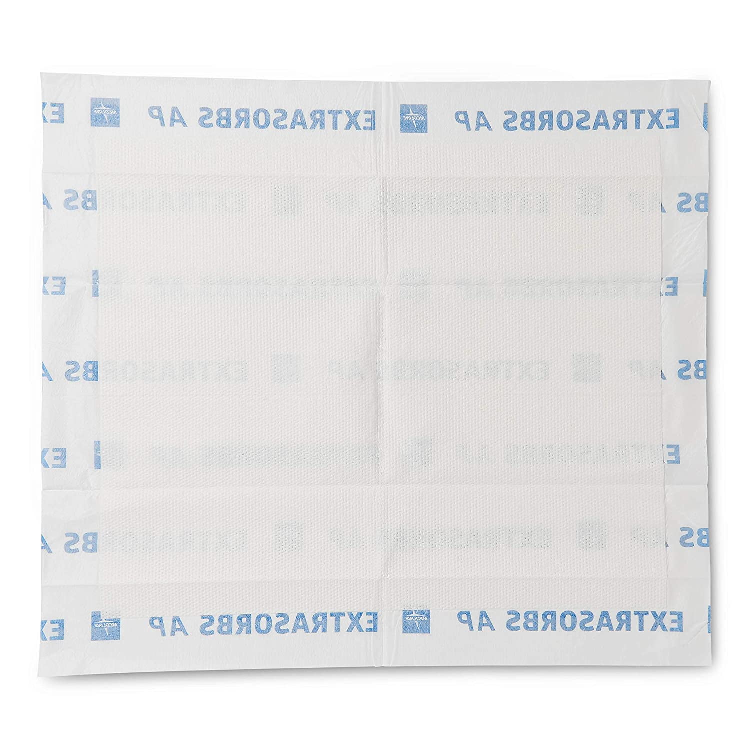 Medline Extrasorbs Premium Bed Pads, 30" x 36", 25 Count, Disposable ...
