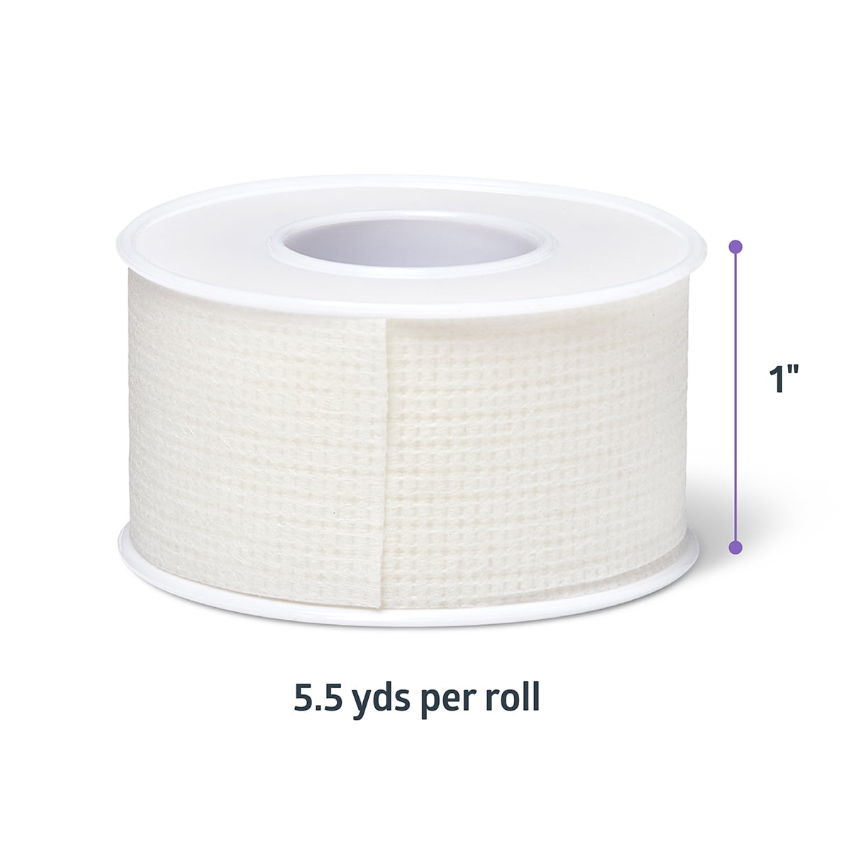 Medline Gentac EZ Silicone Tape, 1” x 5.5 Yards., Easy Tear Medical ...