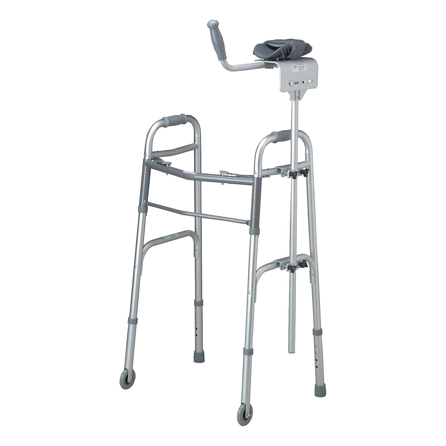 Medline Guardian Walker Platform Attachment with Glide Caps, Latex-Free ...