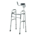 Medline Guardian Walker Platform Attachment with Glide Caps, Latex-Free ...
