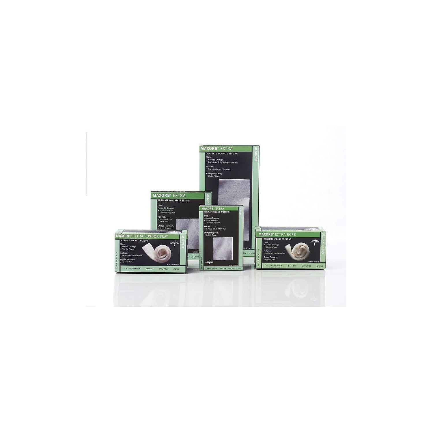 Medline Maxorb Extra Calcium Alginate Dressings 8" L x 4" W Educational ...