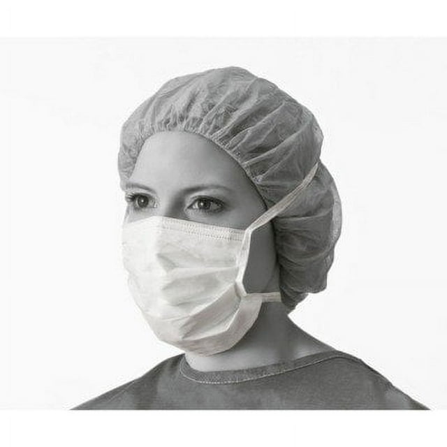 Medline NON27385Z - Medline Hypoallergenic Surgical Face Masks, White ...